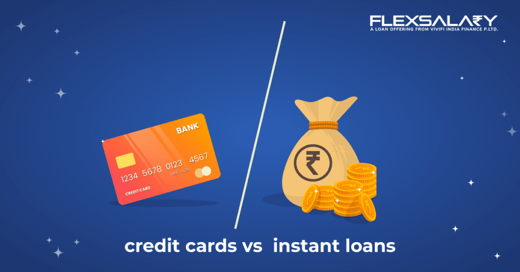 What are the differences between credit cards and instant loans ...